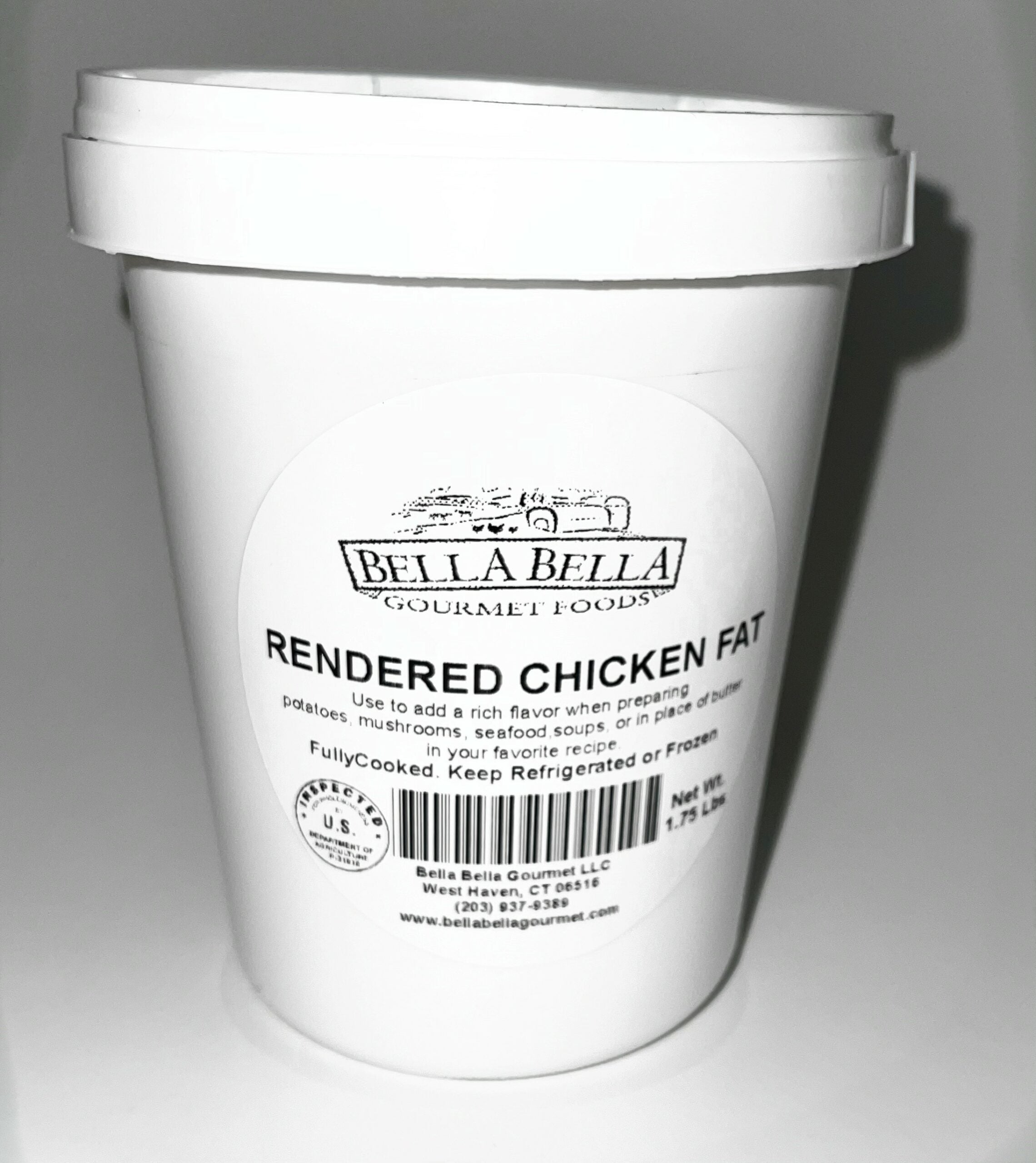 Rendered Chicken Fat - Bella Bella Gourmet
