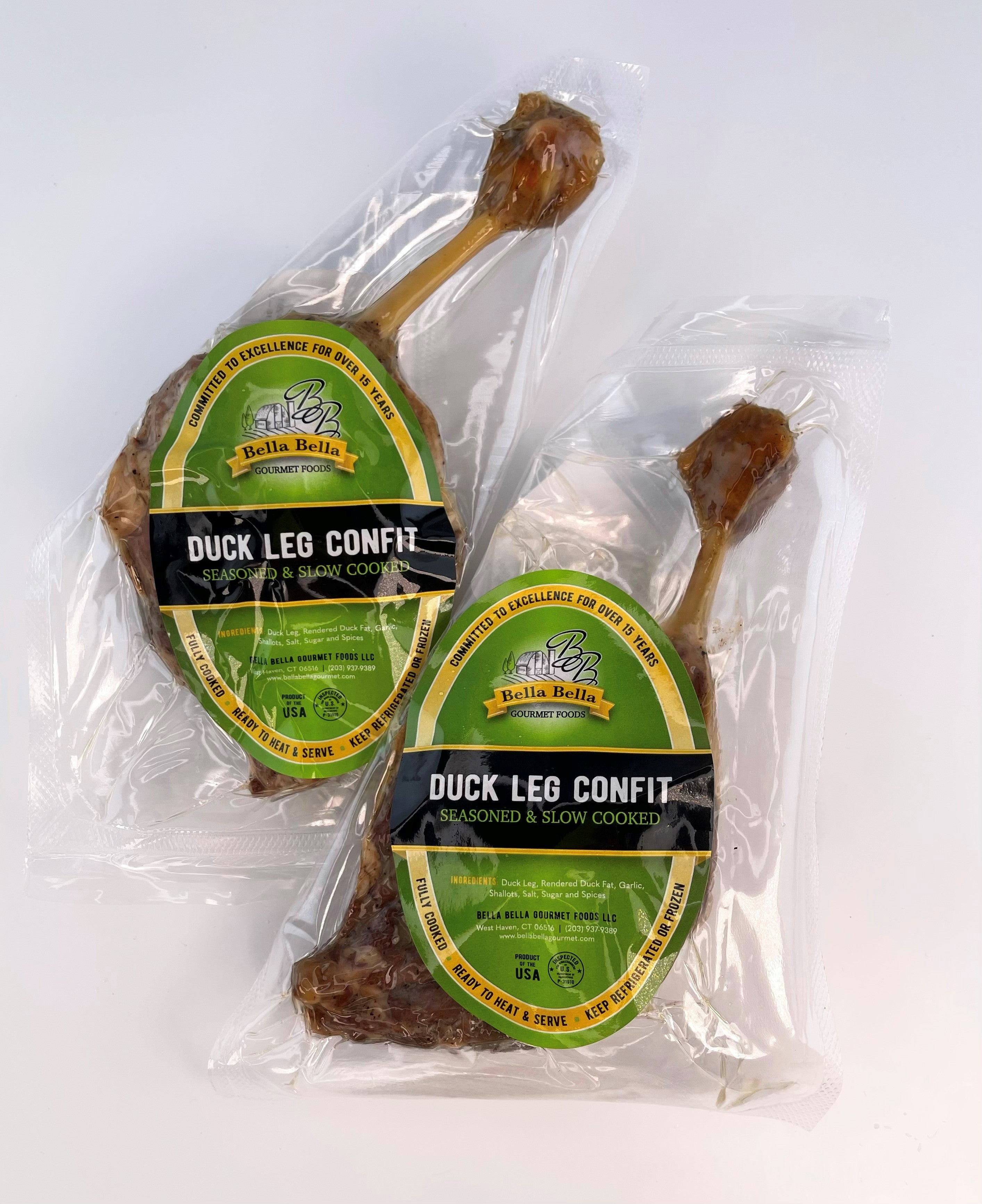 Duck Confit Leg and Thigh - Bella Bella Gourmet